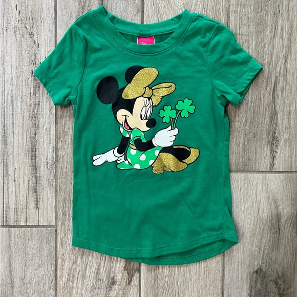 Disney | Shirts & Tops | Minnie Mouse Irish Clover Shirt | Poshmark